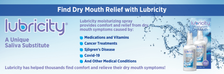 A Saliva Substitute for Dry Mouth Relief | Lubricity Innovations